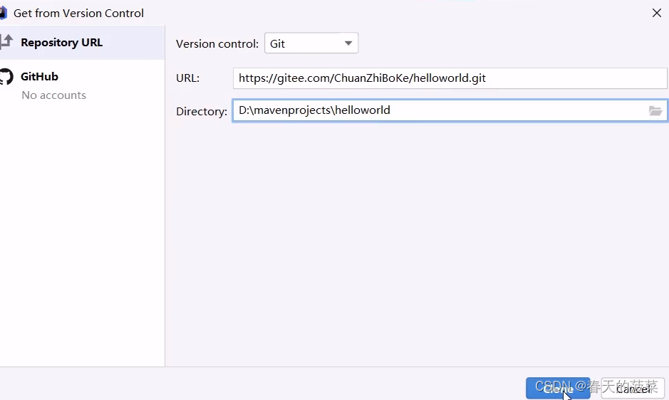 【git】【IDEA】在idea中使用git_idea配置git并获取远程仓库-CSDN博客