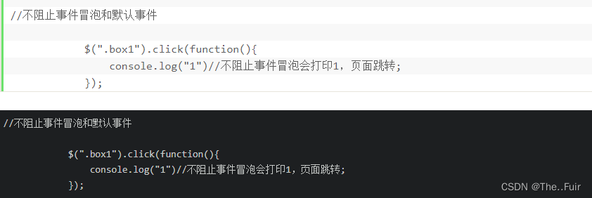 event.stopPropagation()和event.preventDefault()之间的联系-CSDN博客
