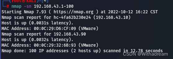 Nmap扫描技巧-CSDN博客