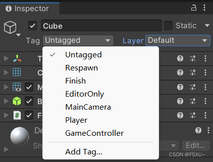 Unity游戏物体与常用组件详解：GameObject、Components与碰撞管理-CSDN博客