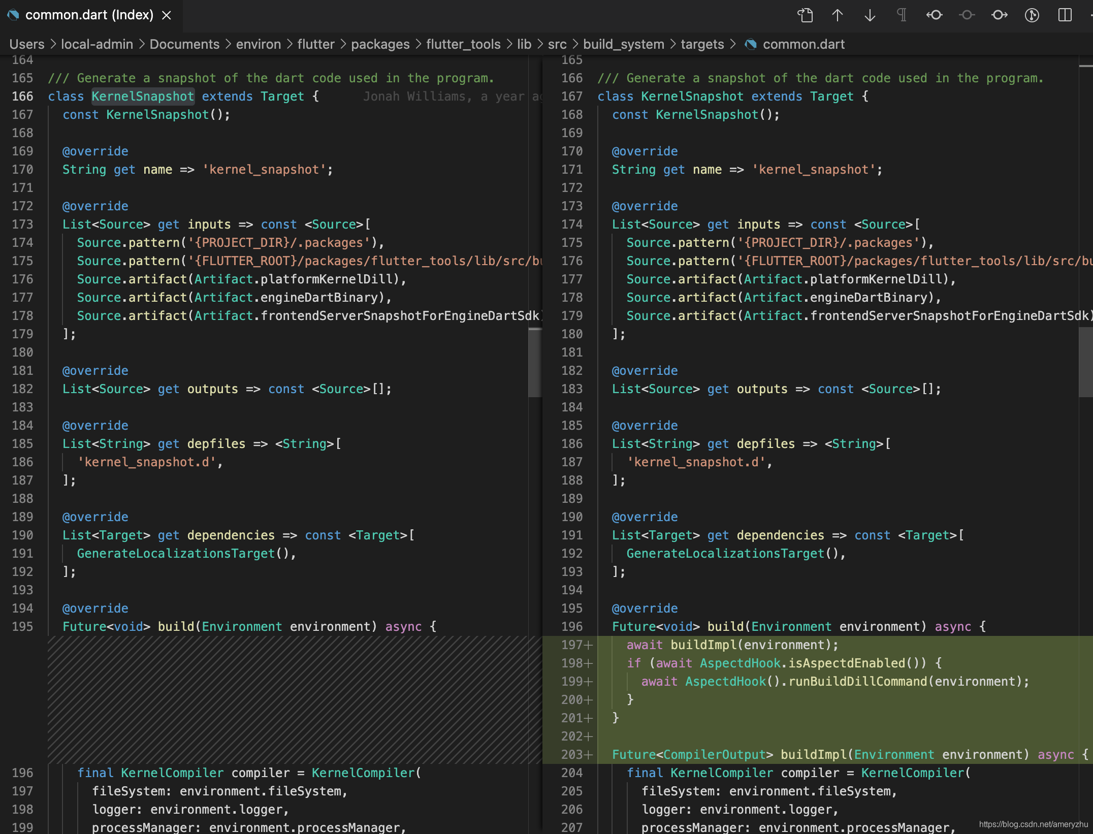 AspectD 构建流程_flutter copysync-CSDN博客