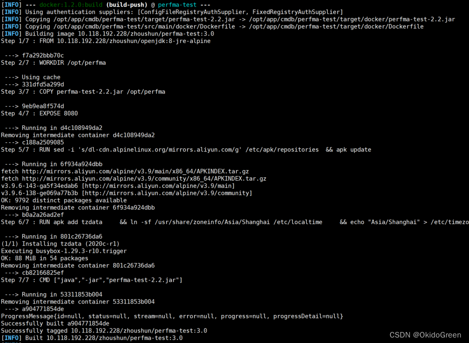 Spring Boot配置docker-maven-plugin实现构建与推送镜像（Dockerfile）-CSDN博客