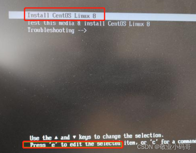 记一次安装centos8操作系统时遇到了“dracut-initqueue timeout” 错误提示-CSDN博客
