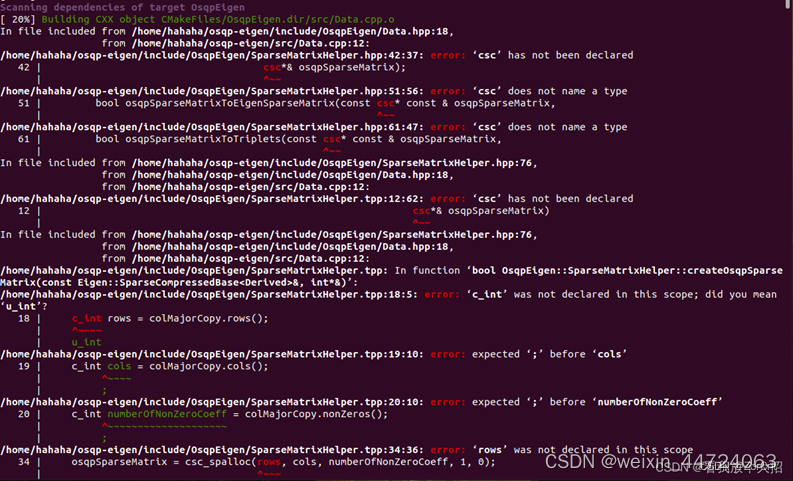 Linux系统下eigen、osqp、osqp-eigen具体安装步骤(测试报错的人必看！)_linux 安装eigen-CSDN博客