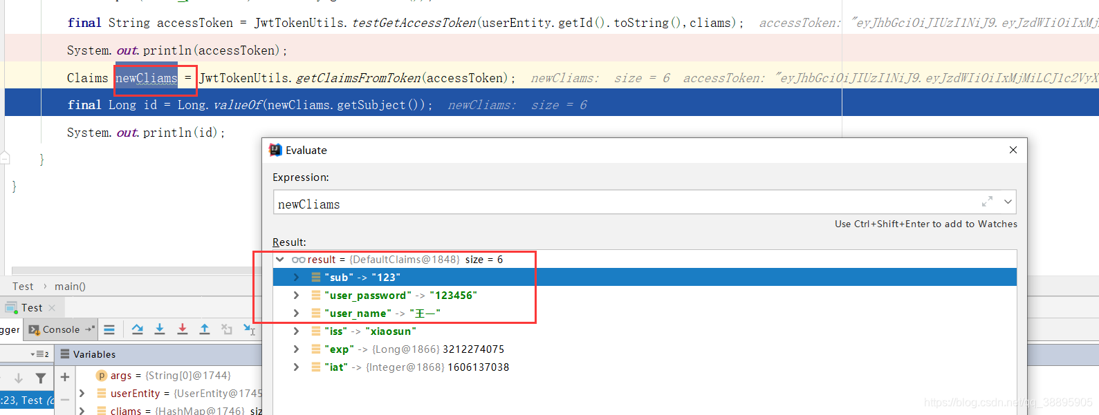 登录认证（二）—— jwt封装token与解析_jwts.parser().setsigningkey().parseclaimsjws-CSDN博客