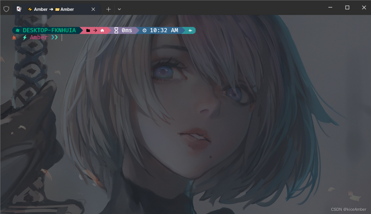 使用oh-my-posh美化_oh-my-posh 字体下载-CSDN博客