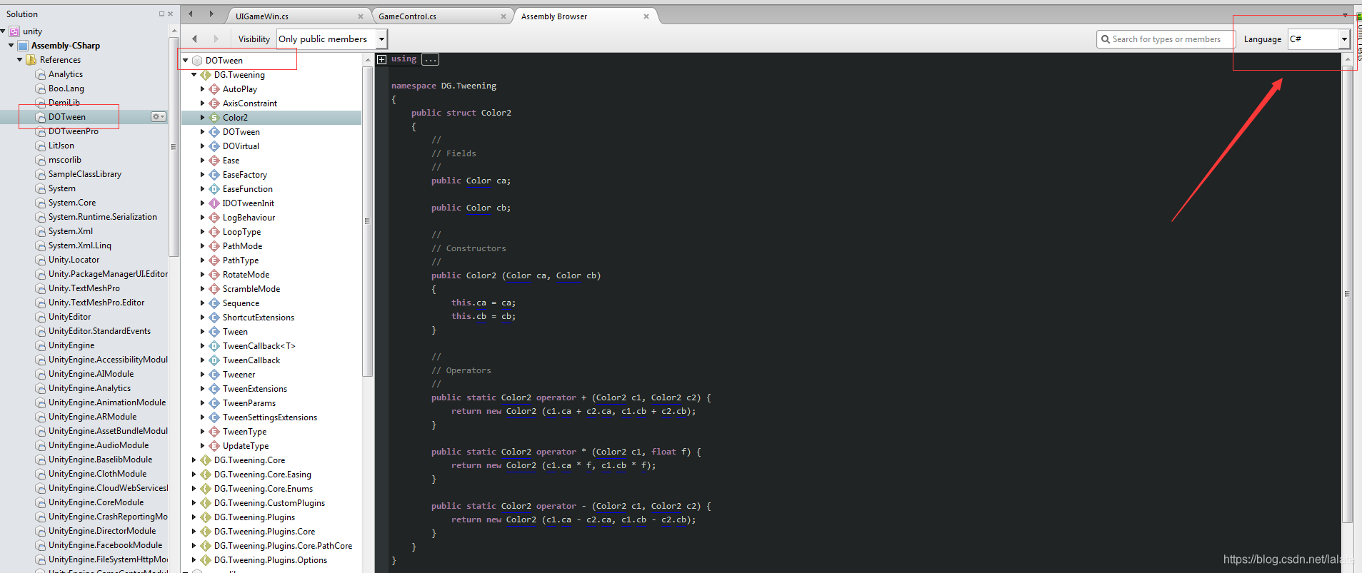 unity--利用MonoDevelop查看c#内部代码_unity 打包的程序能看到c#文件么-CSDN博客