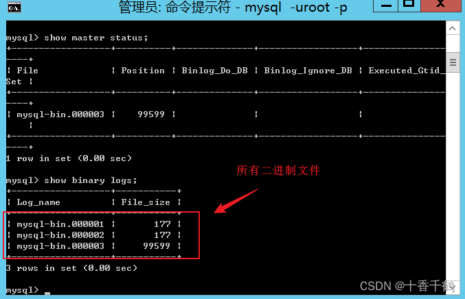 Windows环境MySQL8.0使用binlog恢复_mysql8binlog恢复数据-CSDN博客