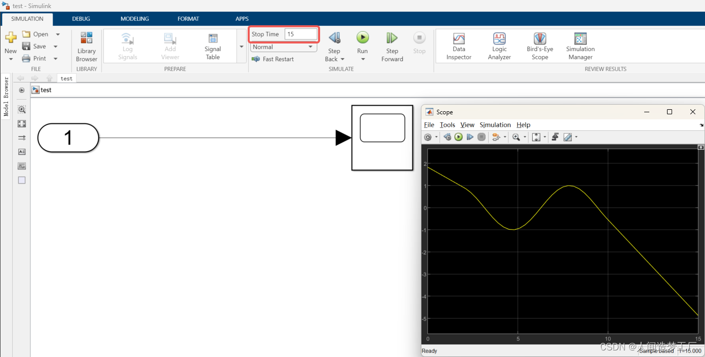 Simulink模型中的Interpolatedata与inport模块：数据导入与线性插值应用-CSDN博客