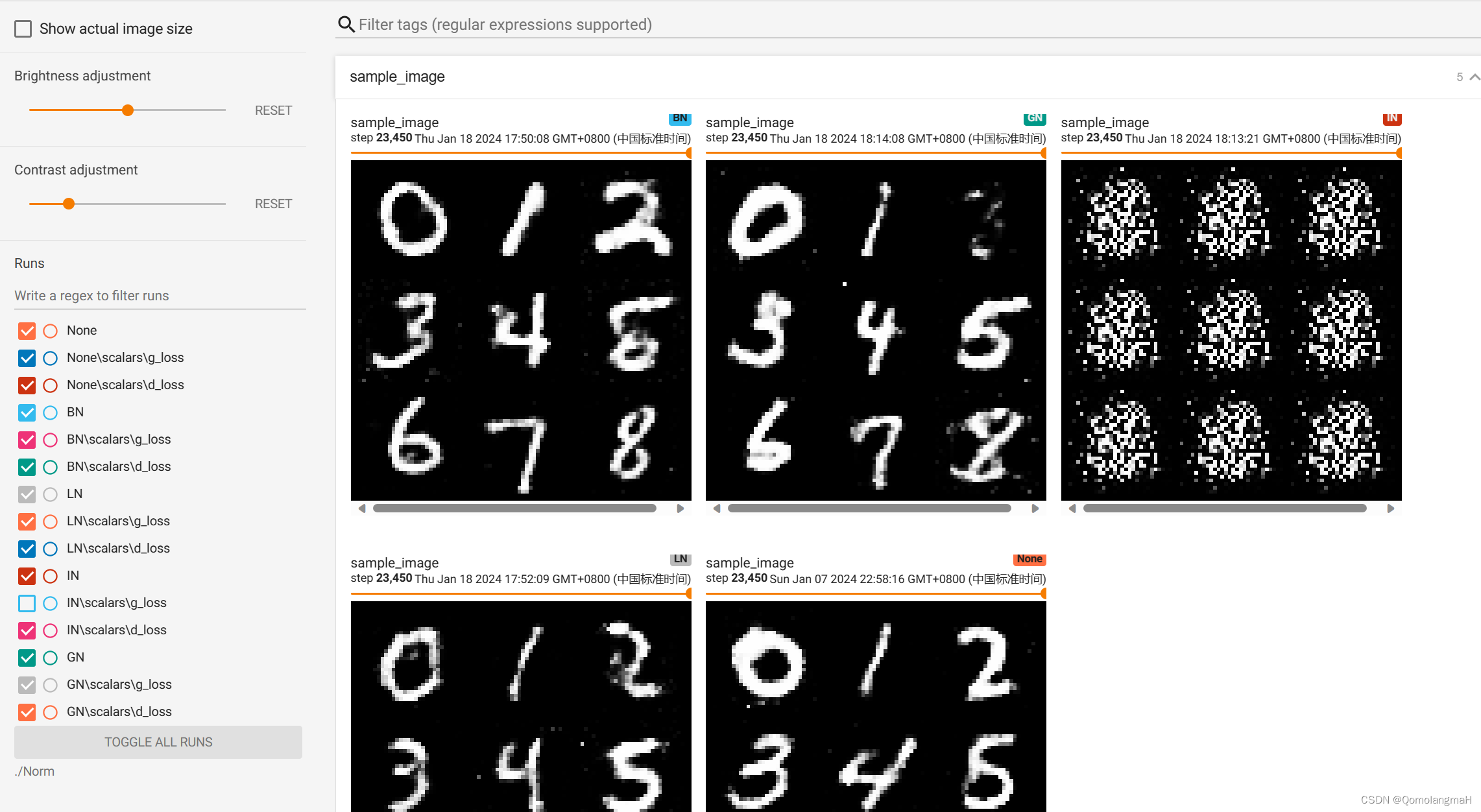 【深度学习实验】TensorBoard使用教程【SCALARS、IMAGES、TIME SERIES】_tensorboard scalars-CSDN博客