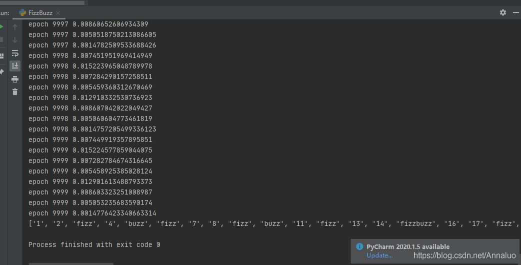 用pytorch实现一个简单FizzBuzz例子-CSDN博客