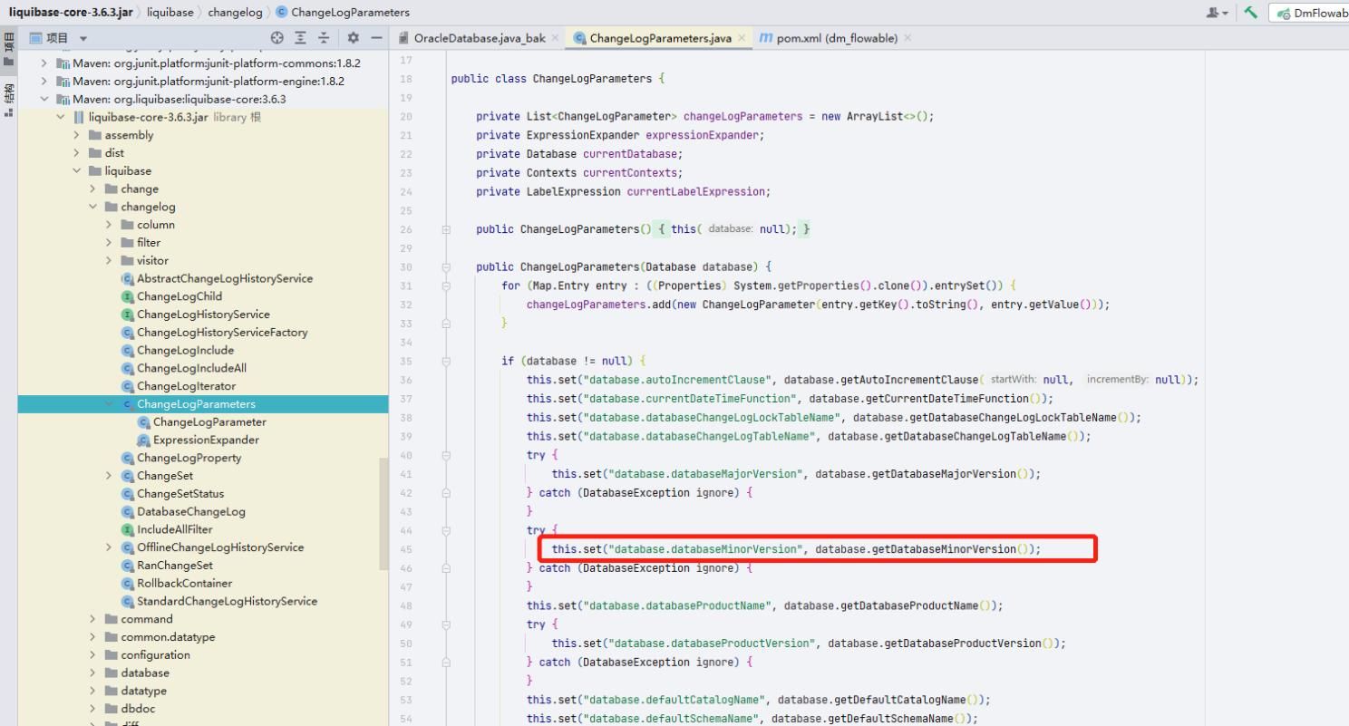Flowable 达梦数据库适配步骤整理【官方提供】 Couldn T Deduct Database Type From Database Produc Csdn博客
