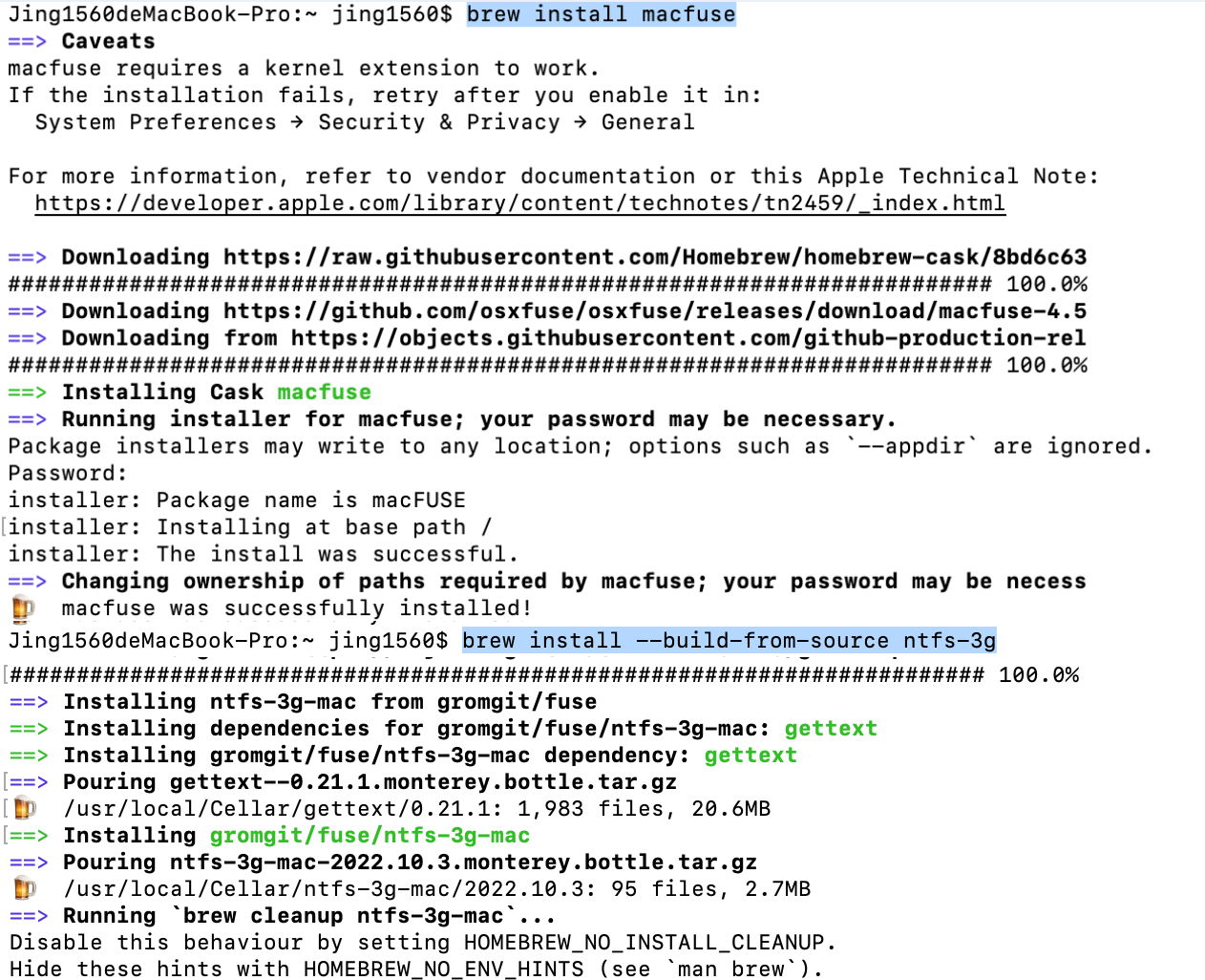 Mac上安装Mounty解决NTFS格式移动硬盘无法写数据的问题_mounty for ntfs-CSDN博客
