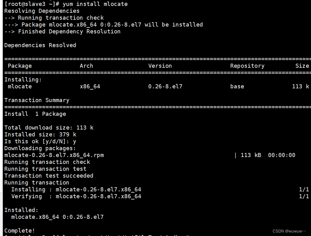 linux无locate命令_linux locate 未找到命令-CSDN博客
