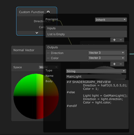 Unity Shader Graph获取光照方向_unity shader graph 点光方向-CSDN博客