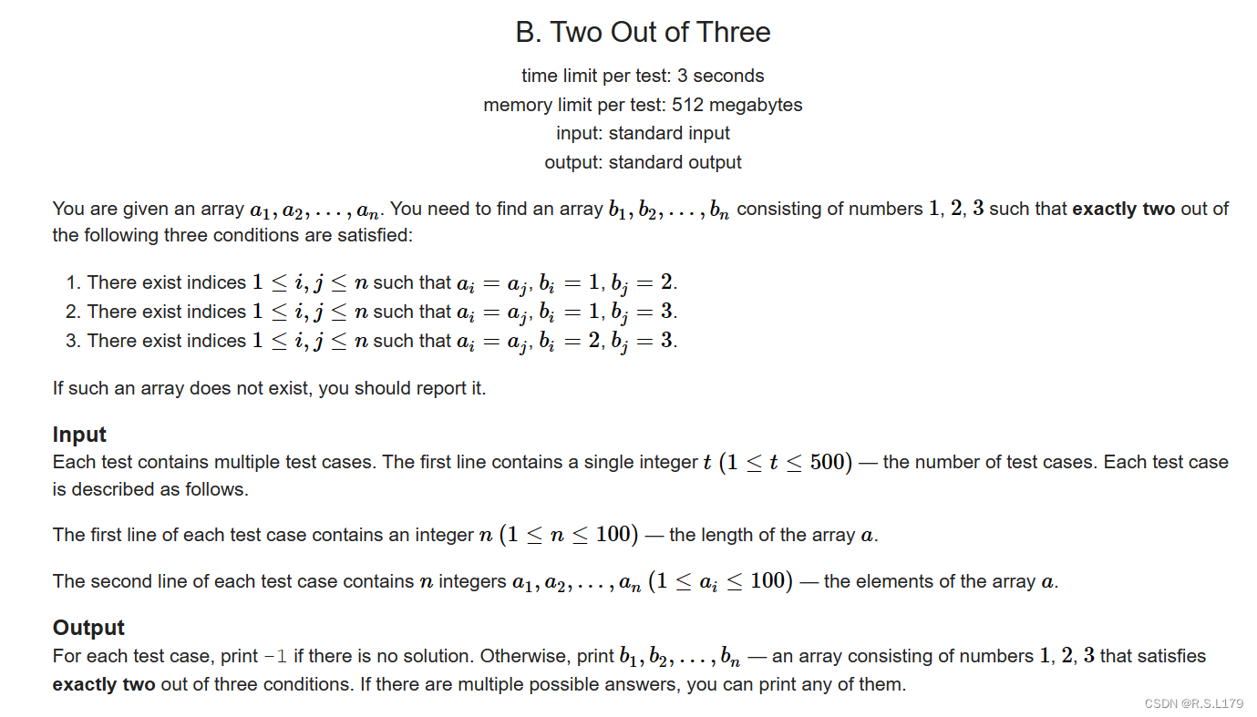Codeforces Round 908 (Div, 2)-CSDN博客