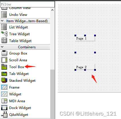 QT入门Containers之QToolBox_qt toolbox-CSDN博客