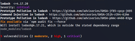 node.js原型链污染漏洞_cve-2019-10744-CSDN博客