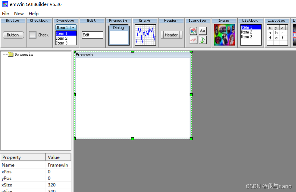 STM32——EMWIN GUIBulider的使用（十一）_emwin的guibuilder打开已有ui设计-CSDN博客