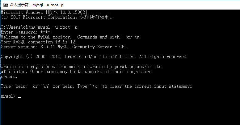 Mysql 从零开始:03 基本入门语句mysql 80 Command Line Client Csdn博客