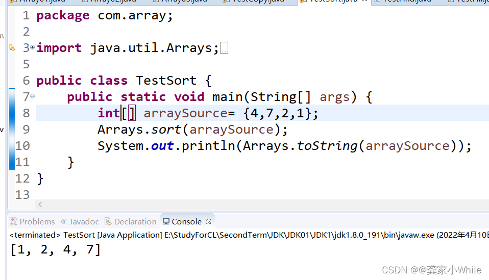 Day009 Java中的一维数组和二维数组标题分别说明java中一维数组和二维数组的遍历方式举例说明。 Csdn博客