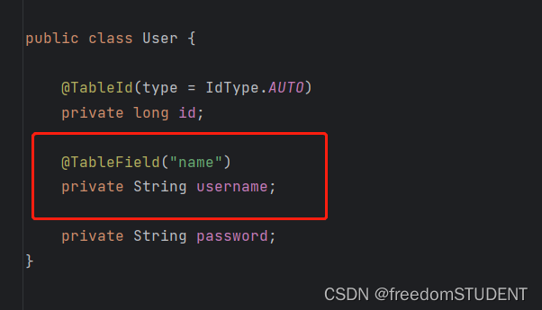 【Mybatis-Plus】常见的@table类注解_mybatis is开头属性 、-CSDN博客