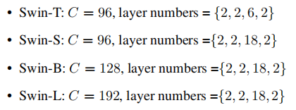 Swin Transformer论文阅读笔记_swinl和swint那个模型更大?-CSDN博客
