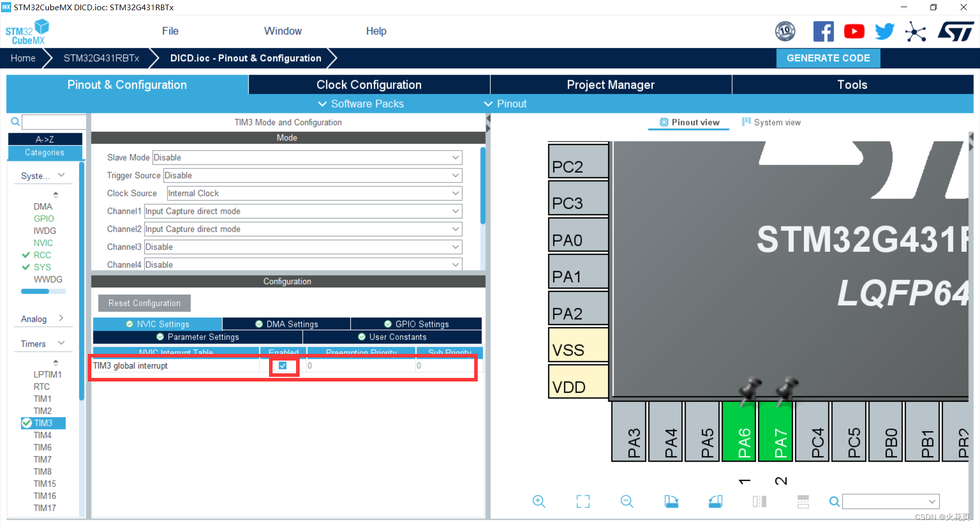 【STM32G431RBTx】备战蓝桥杯嵌入式→扩展模块→双路IC采集占空比/PWM1,PWM2_嵌入式扩展板pwm-CSDN博客