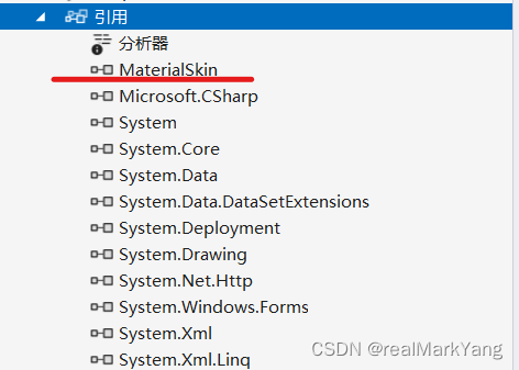 Winform第三方库MaterialSkin使用教程1---如何在Winform项目中导入MaterialSkin组件-CSDN博客
