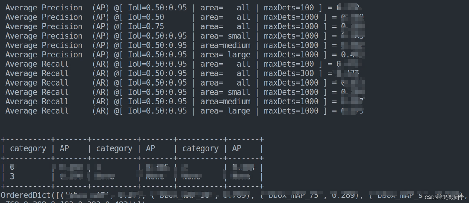 Mmdetection训练自定义coco格式数据集mmdetection训练coco数据集 Csdn博客