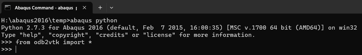 用ParaView处理abaqus的odb文件：ODB2VTK-CSDN博客
