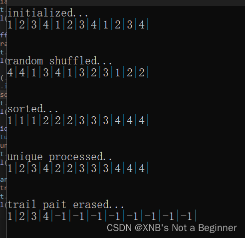 STL 算法库函数模拟 ( unique | merge_sort | random_shuffle | ......)_mergesortedunique 函数-CSDN博客
