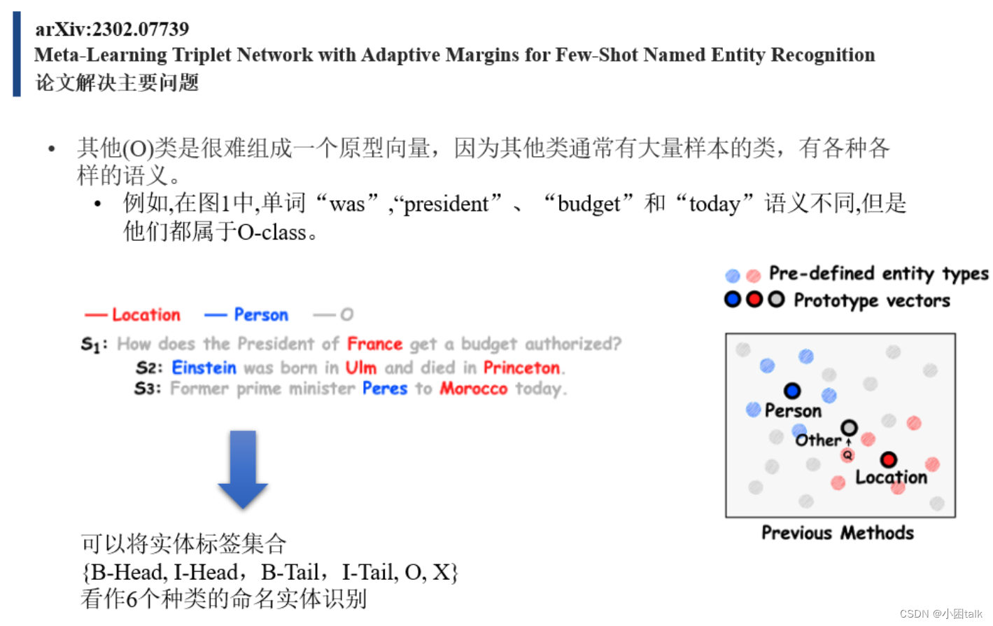 Meta-Learning Triplet Network with Adaptive Margins for Few-Shot Named Entity Recognition 论文笔记 ...