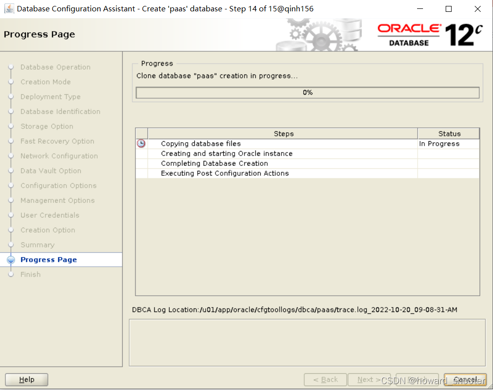 Oracle 12c DBCA建库_global database name-CSDN博客
