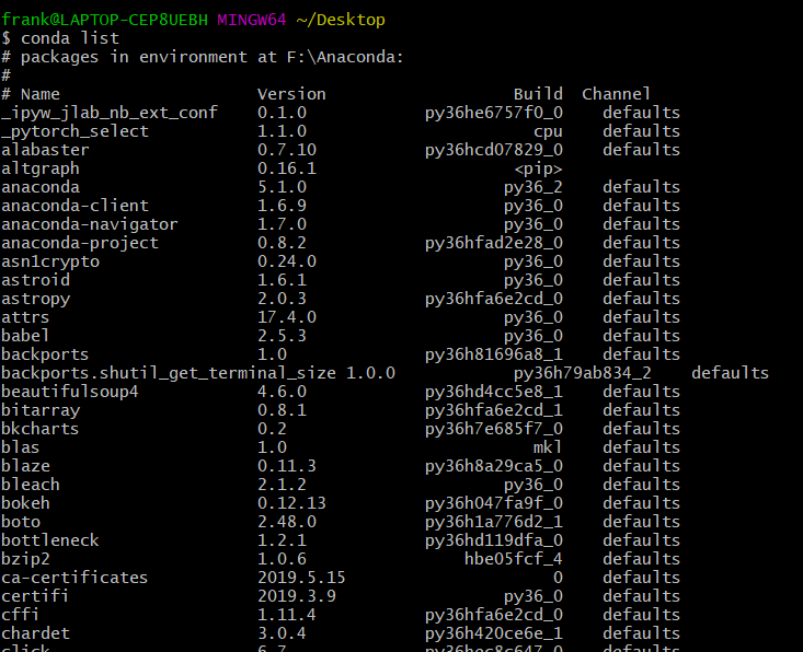 Windows 在 git bash下使用 conda 命令_git bash conda-CSDN博客