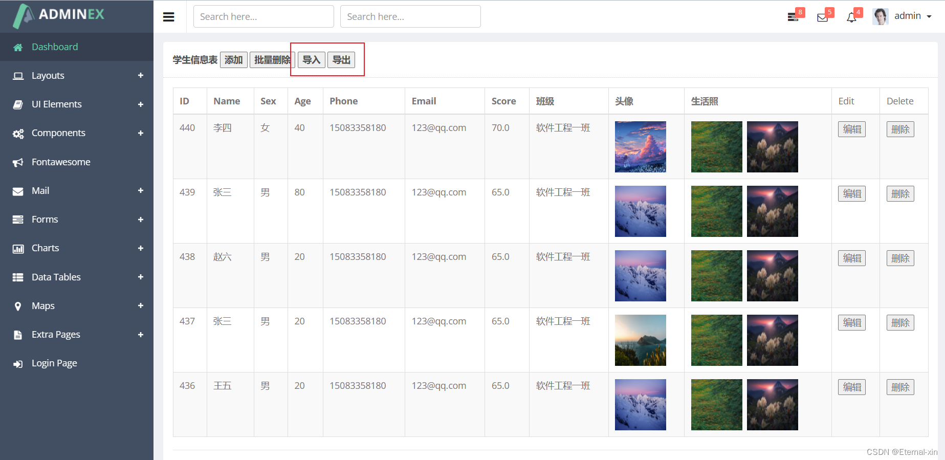 SpringBoot+thymeleaf模板引擎实现Excel表格的导入导出_thymeleaf 表格-CSDN博客