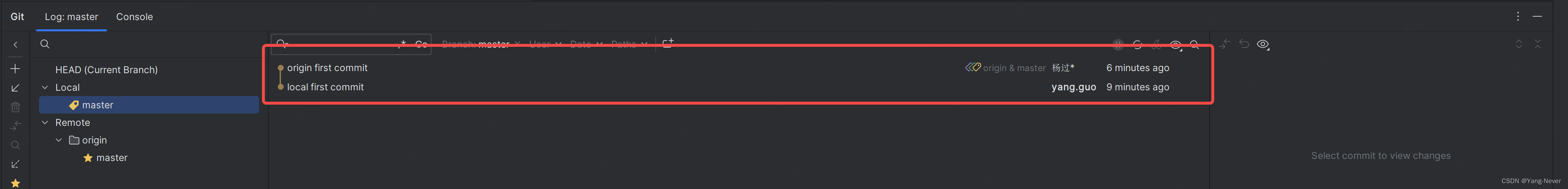 Git-＞git pull 和 git pull --rebase的详解-CSDN博客