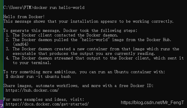 windows10下安装docker,并运行ubuntu_win10 docker ubuntu-CSDN博客