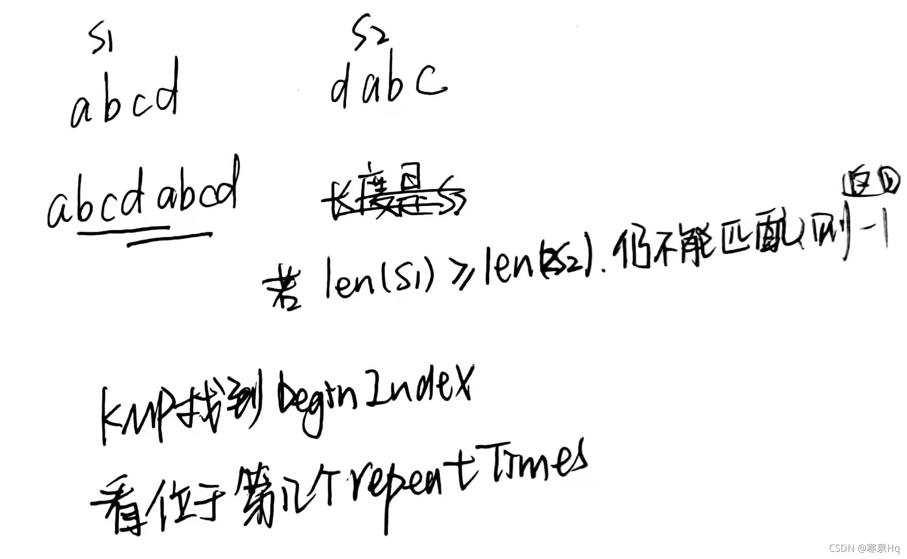 leetcode 686. Repeated String Match | 686. 重复叠加字符串匹配（KMP）-CSDN博客