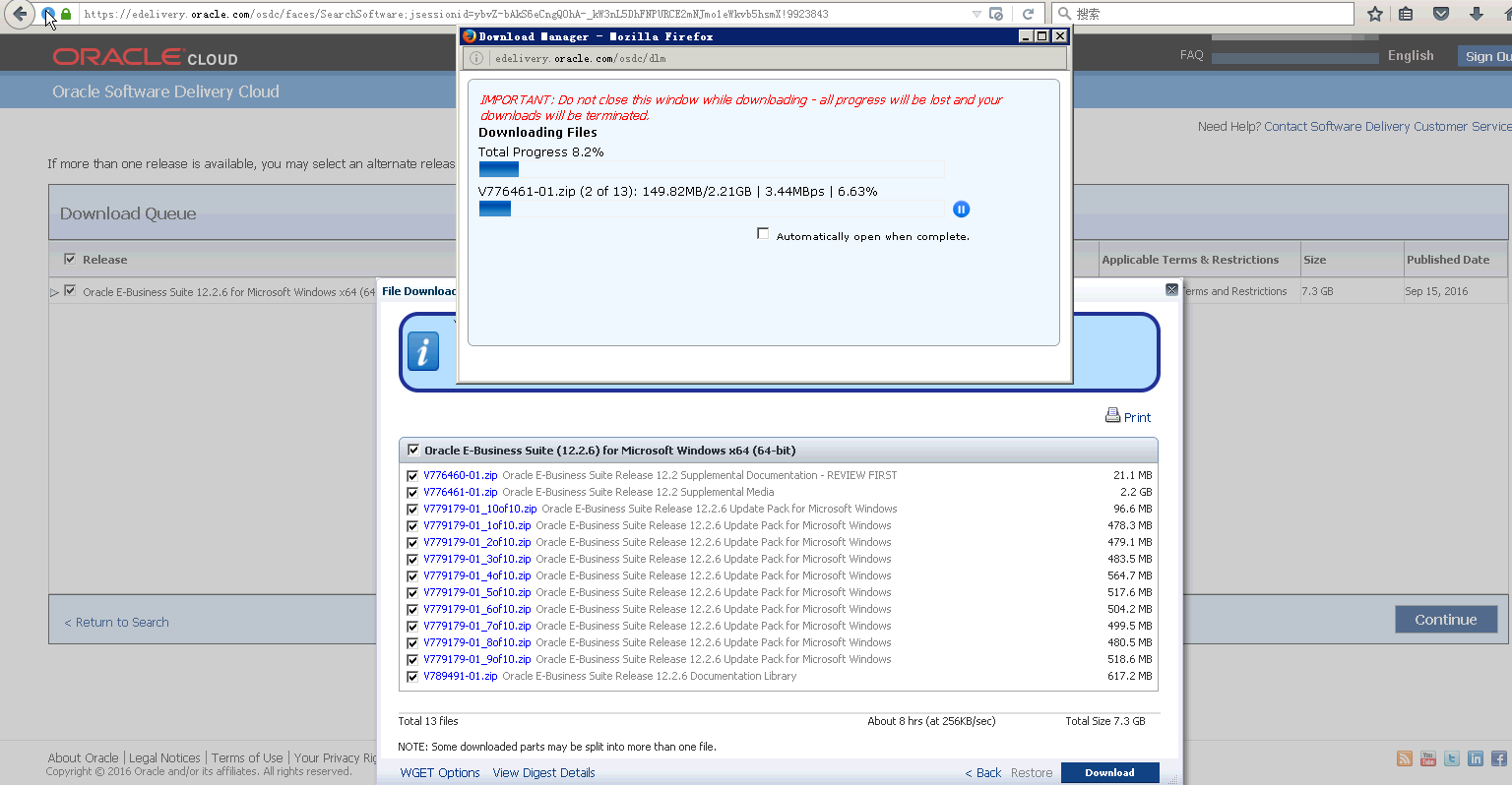 如何下载Oracle E-Business Suite (12.2.6) for Microsoft Windows x64 (64-bit ...