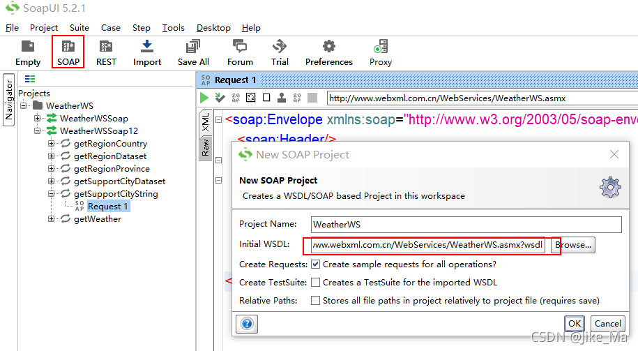 Jmeter实现webservice(soap)接口测试_jmeter5.6创建webservice测试接口-CSDN博客