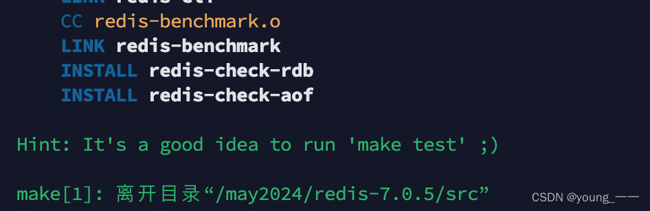 linux上Redis安装使用_linux redis-CSDN博客