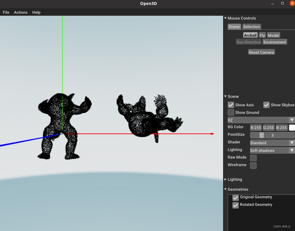 open3d 点云变换Transformation_open3d transform-CSDN博客