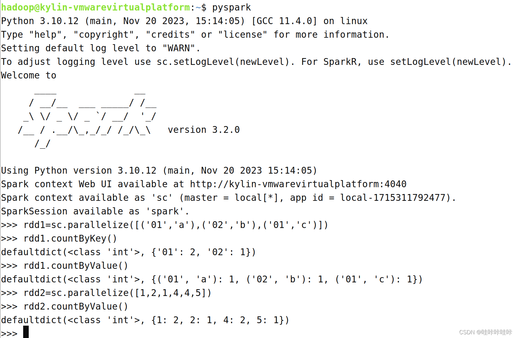 【笔记】Spark Streaming笔记总结（Python版）_python spark streaming-CSDN博客