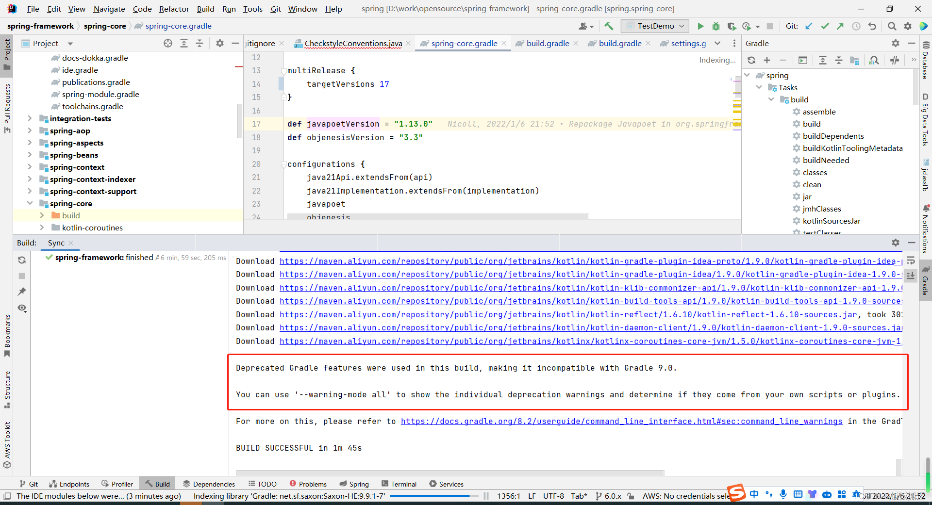 spring 5.3.x 、6.1.x、6.0.x 源码本地编译运行_spring5.3-CSDN博客