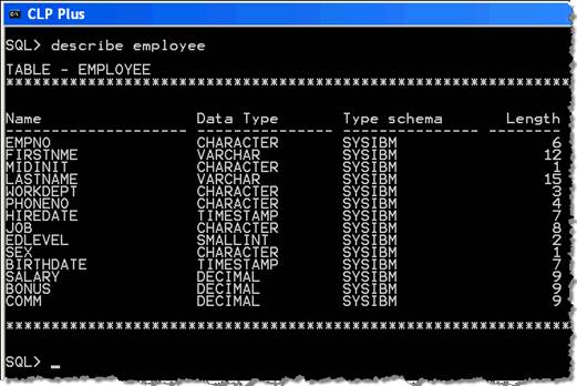 使用 CLPPlus 管理 DB2 数据库和表_db2展示所有数据库-CSDN博客