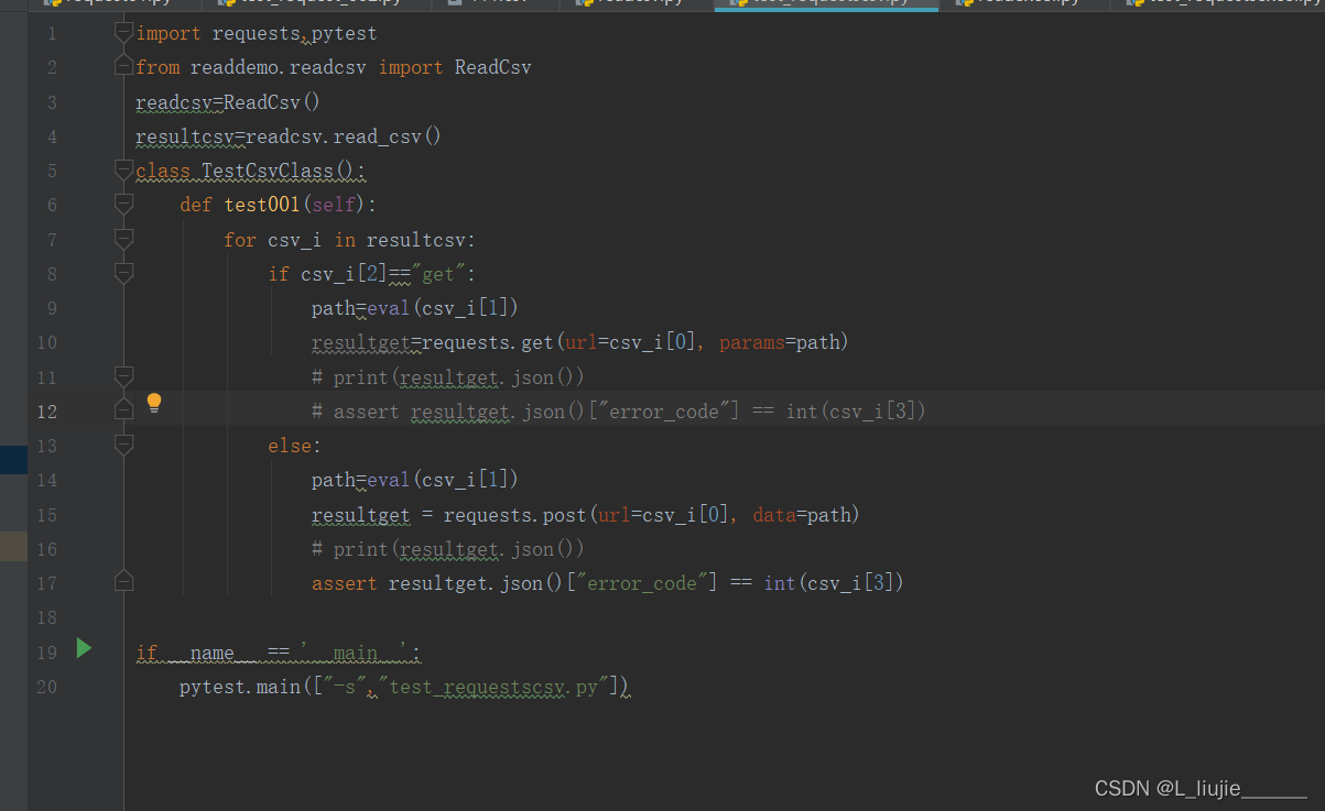 Pythonrequests接口测试python Request Pytest接口测试 Csdn博客
