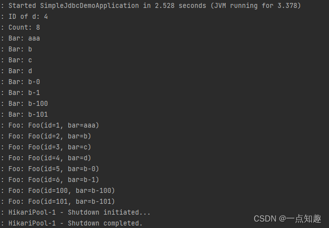 通过 Spring JDBC 访问数据库_spring jdbc连接数据库-CSDN博客