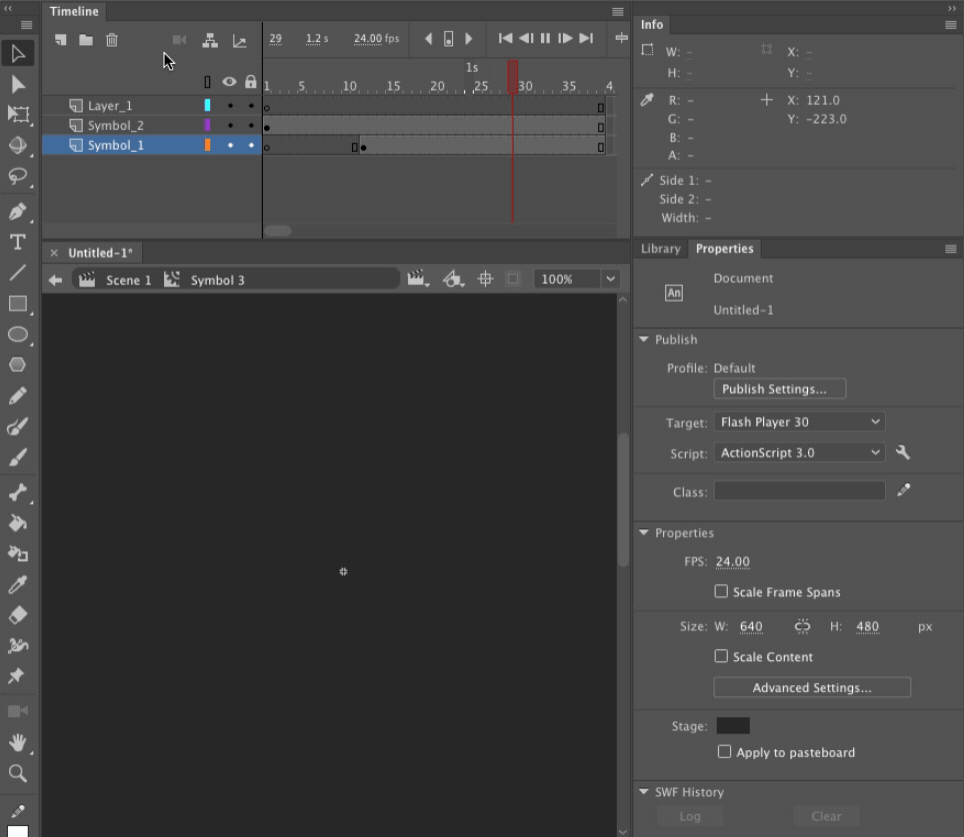 FLASH中利用JSFL制作动画并导入Unity_flash补间动画导入unity-CSDN博客