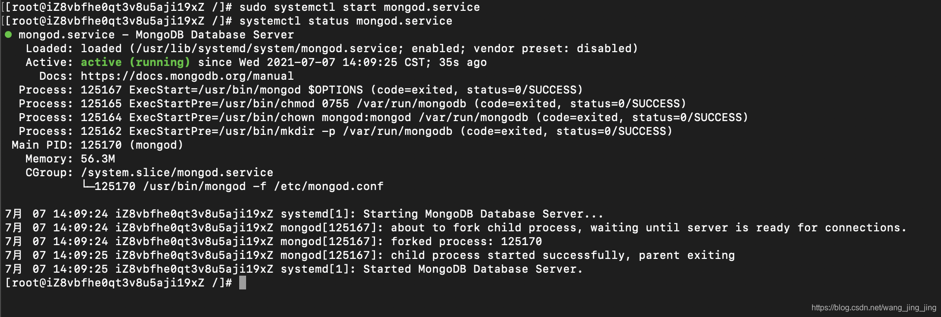 Linux下 MongoDB-4.0 安装与配置 （yum 软件源下载安装）_linux安装mongodb yum安装-CSDN博客